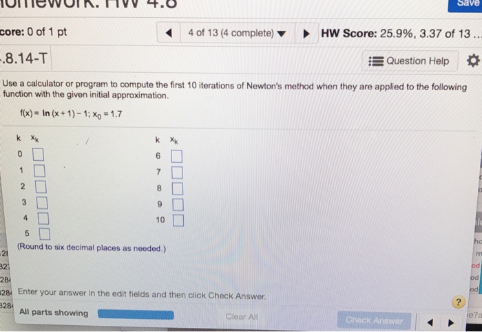 Solved Use a calculator or program to compute the first 10 | Chegg.com