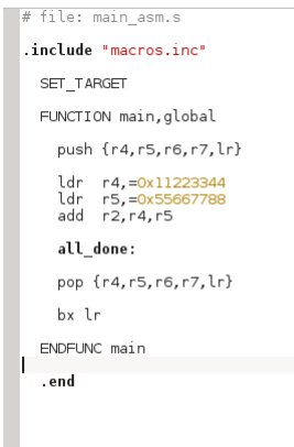 Solved Create source module gpio c. s with the following | Chegg.com