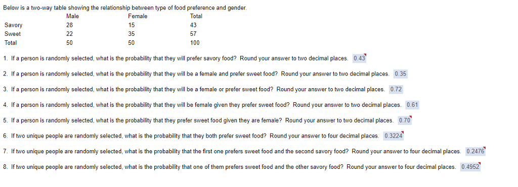 Solved These are the right answers, I just need explanation | Chegg.com