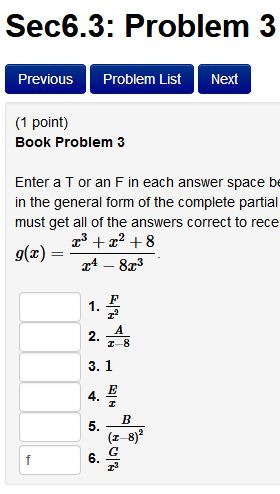 Solved Sec6.3: Problem 3 PreviouS Problem List Next (1 | Chegg.com