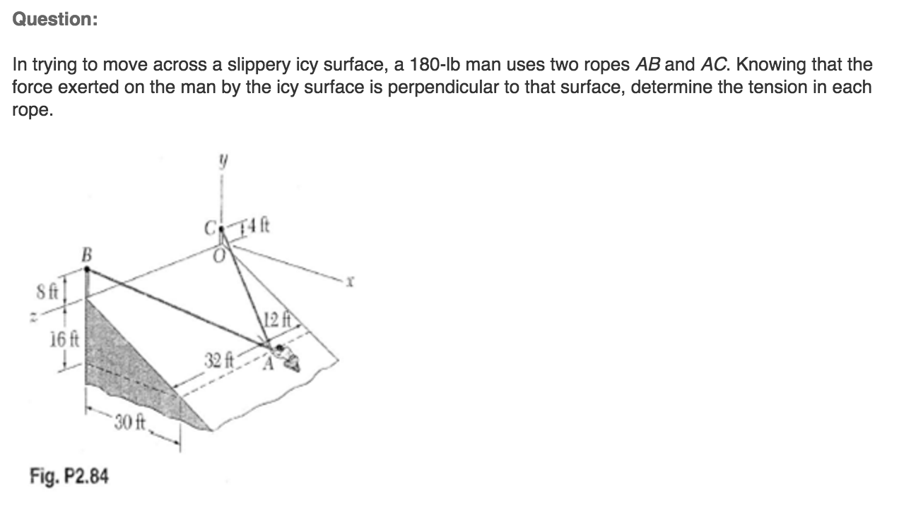Solved In trying to move across a slippery icy surface, a | Chegg.com