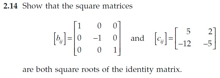Identity Matrix Square