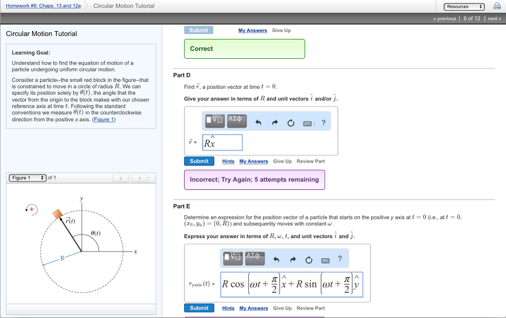 Solved Understand how to find the equation of motion of a | Chegg.com