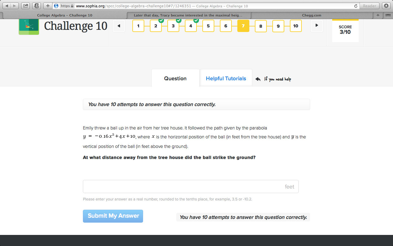 Solved: E 3 Https Www.sophia.org -challengelo#7/1246351-co... | Chegg.com