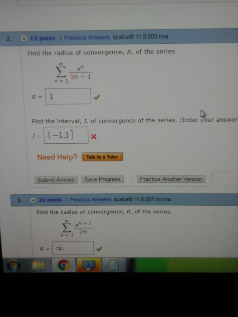 Solved Find the radius of convergence R, of the series. | Chegg.com
