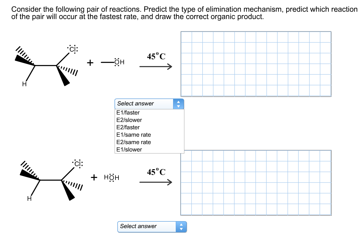 Solved Consider the following pair of reactions. Predict the | Chegg.com