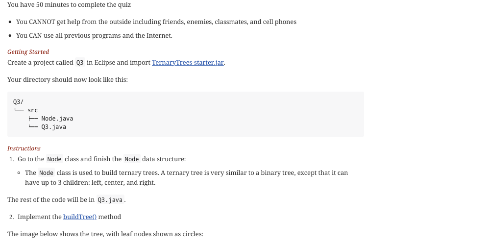 Solved You have 50 minutes to complete the quiz You CANNOT | Chegg.com