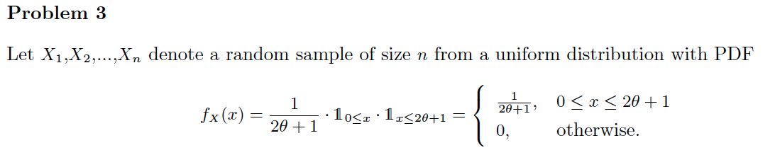 Solved Let X1,X2,...,Xn denote a random sample of size n | Chegg.com