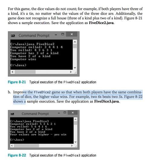 Solved 2. a. In Chapter 4, you created a Die application | Chegg.com