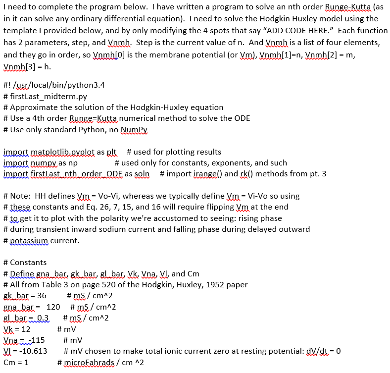 How do I complete this program in Python 3.0? See | Chegg.com