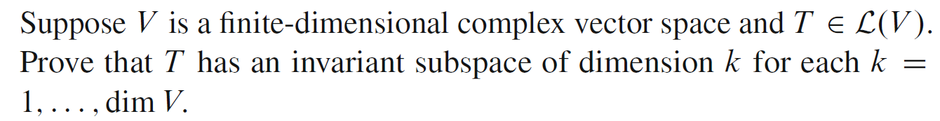 Solved Suppose V is a finite-dimensional complex vector | Chegg.com