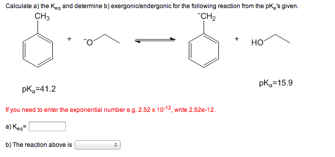 Solved Calculate a) the Keq and determine b) | Chegg.com