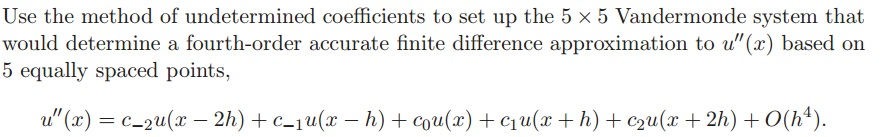 This is problem 1.2 in Randall J Leveque's textbook, | Chegg.com