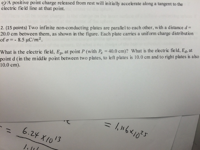 Solved A positive point charge released from rest will | Chegg.com