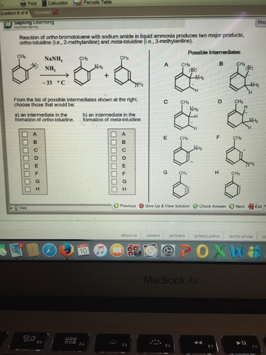 Solved Reaction of ortho-bromotoluene with sodium amide in | Chegg.com
