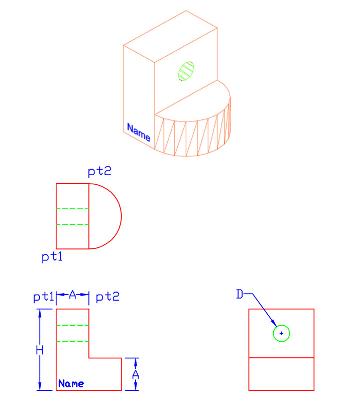 Solved Write An Autolisp Program Called Lboxlsp For Use