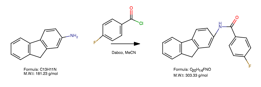 Solved Formula: C13H11N M. Wit: 181.23 g/mo NH Dabco, MeCN | Chegg.com