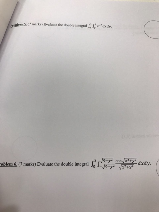 Solved Evaluate the double integral integral^1_0 | Chegg.com