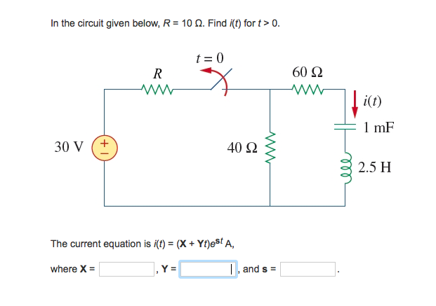 Solved I started off the problem by finding alpha and omega | Chegg.com