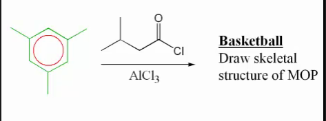 Solved Basketball Draw skeletal structure of MOP | Chegg.com