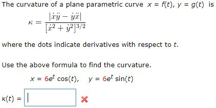 Solved Find the curvature of r(t) = (3t, t2, t3) at the | Chegg.com