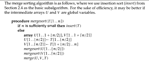 Solved Problem 7.13. The use of sentinels in algorithm merge | Chegg.com