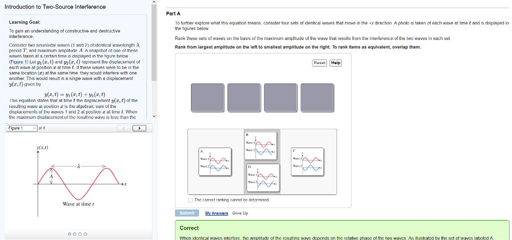 Solved Introduction to Two-Source Interference Part A | Chegg.com