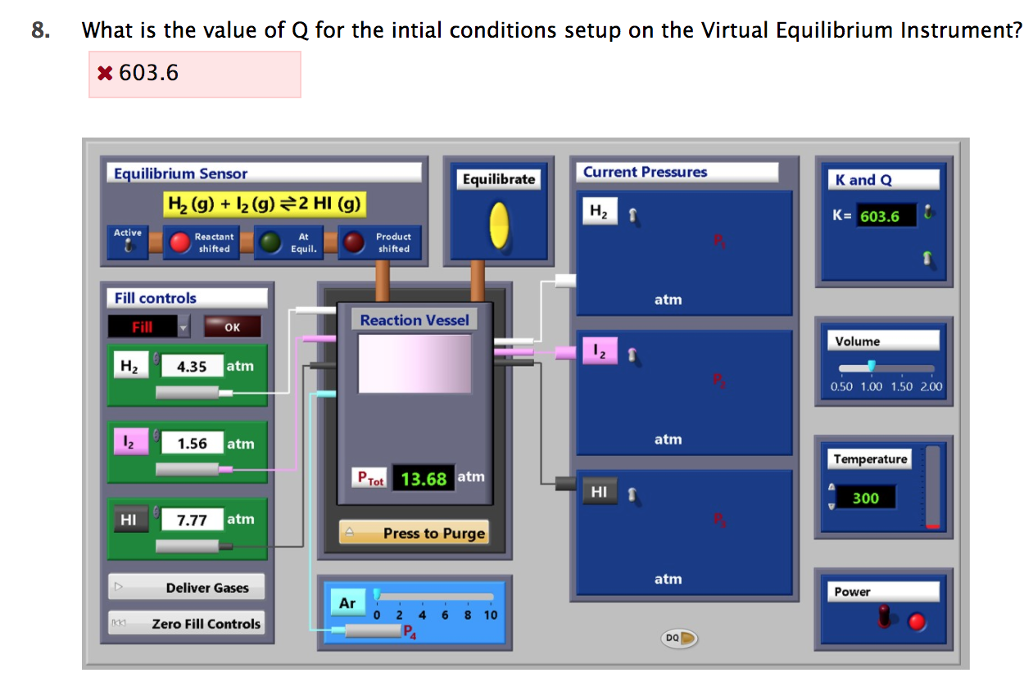 Solved 8 What Is The Value Of Q For The Intial Conditions 
