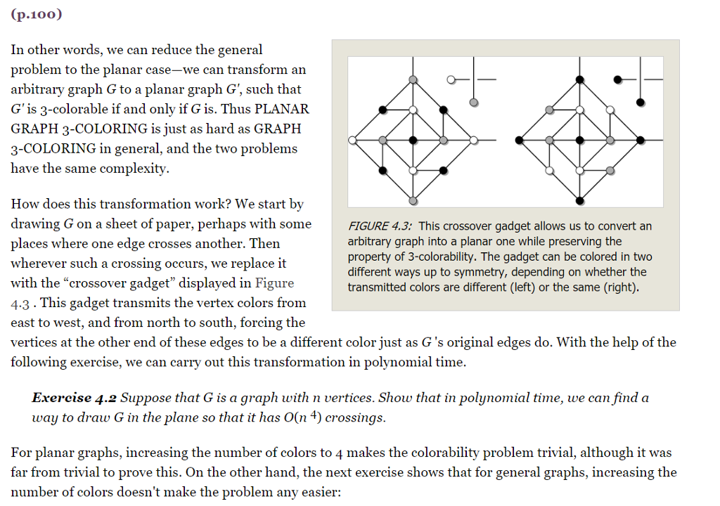 Solved Prove that graph k-coloring (time complexity) is less | Chegg.com