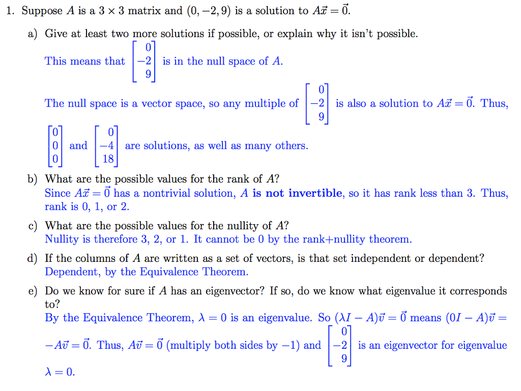 Solved Please explain what Equivalence Theorem is in linear | Chegg.com