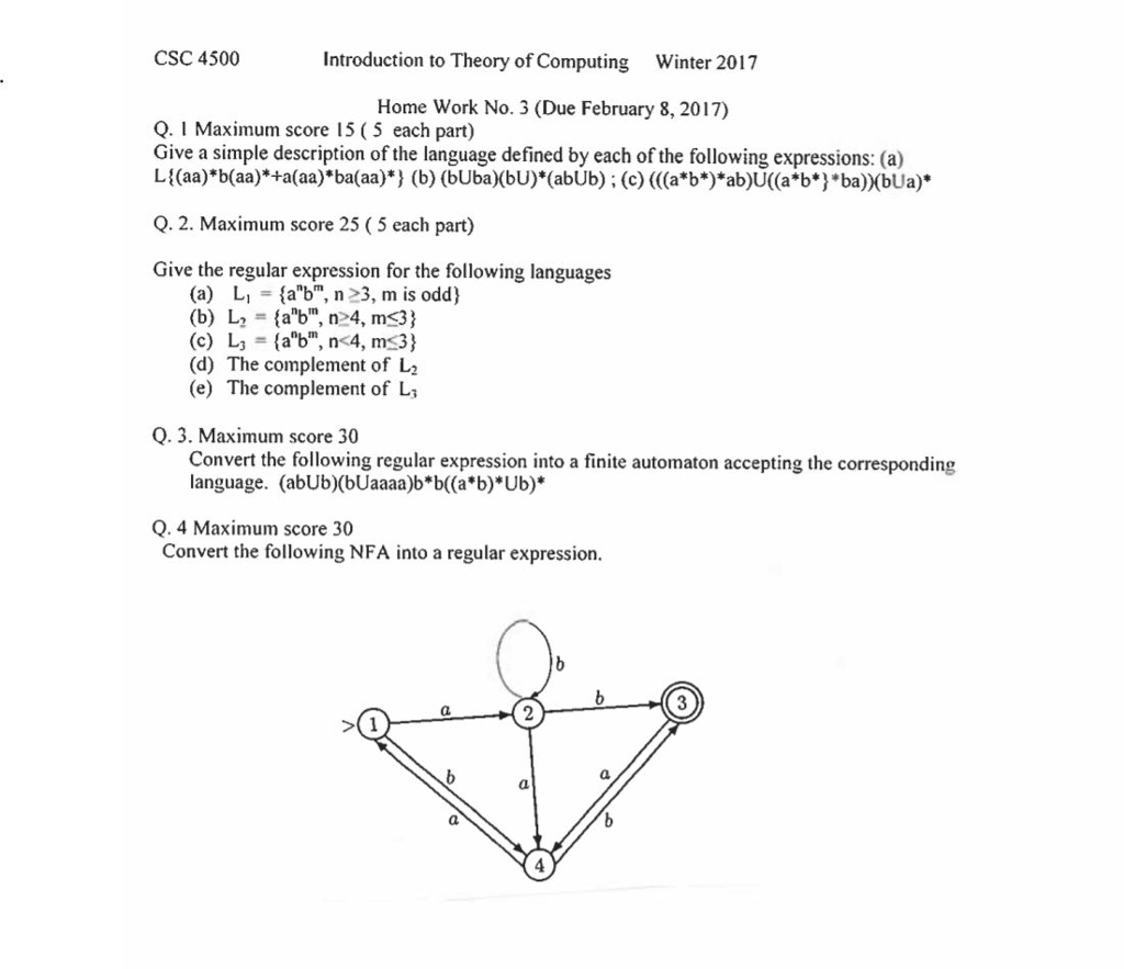 Solved Give a simple description of the language defined by | Chegg.com