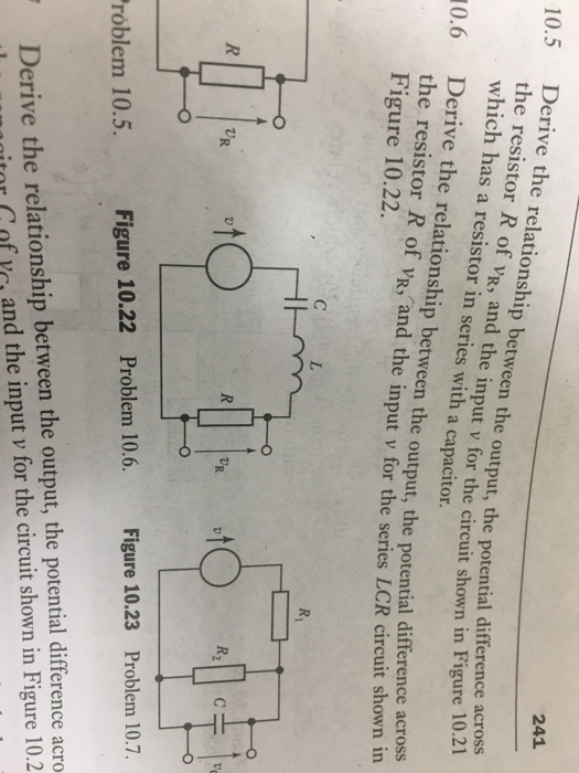 Solved Derive the relationship between the output, the | Chegg.com