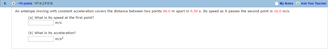 Solved An Antelope Moving With Constant Acceleration Cove