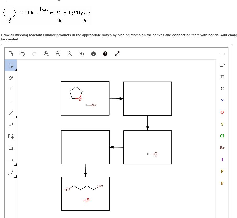 Solved Draw all missing reactants and/or products in the | Chegg.com