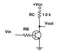 Solved For the transistor switching circuit shown below, | Chegg.com