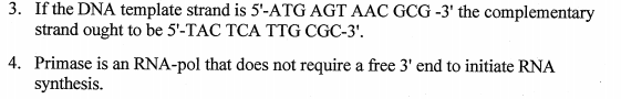 Solved 3. If the DNA template strand is 5-ATG AGT AAC GCG | Chegg.com