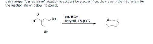 Solved Using proper "curved arrow" notation to account for | Chegg.com