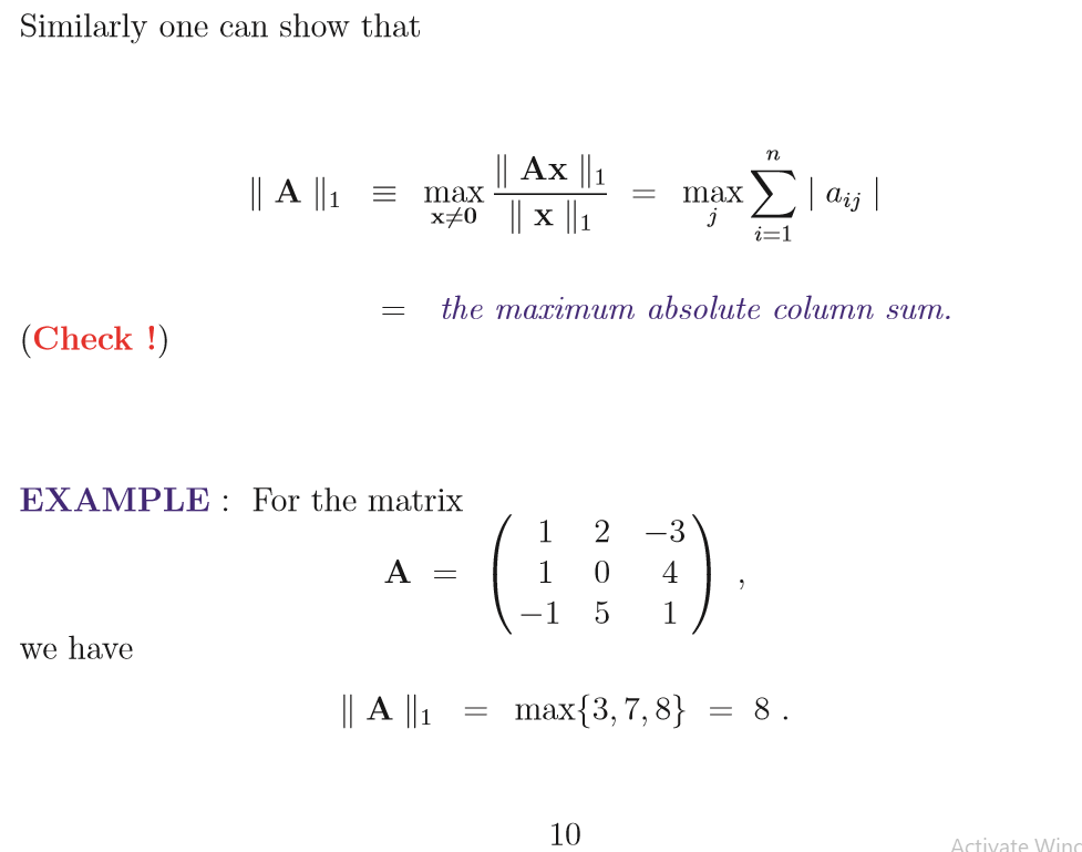 Solved Similarly one can show that Ax 1 the macimum absolute | Chegg.com