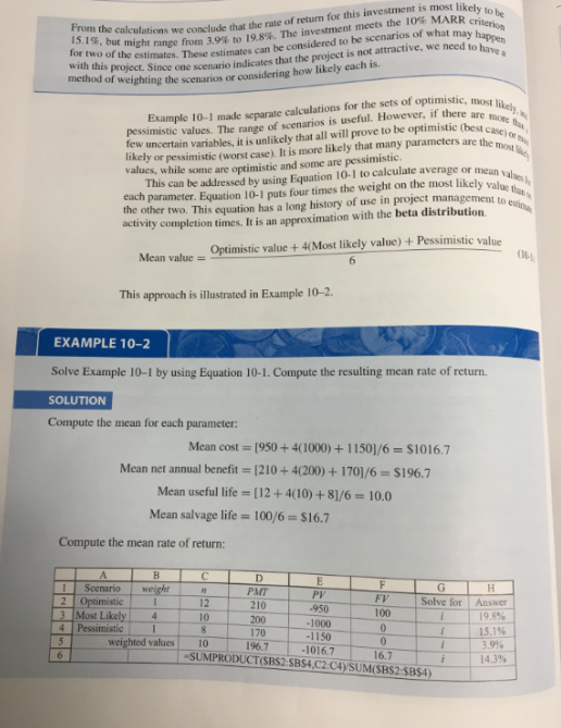 Solved decision is sensitive to the range of projected | Chegg.com