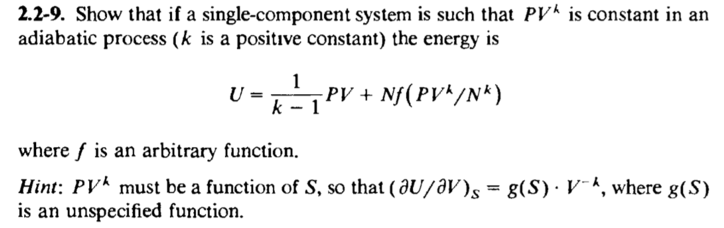 Solved 2.2-9. Show that if a single-component system is such | Chegg.com