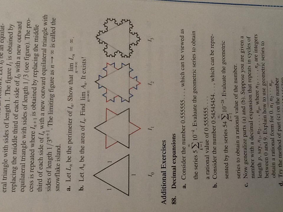 Solved Decimal expansions a. Consider the number 0.555555. . | Chegg.com