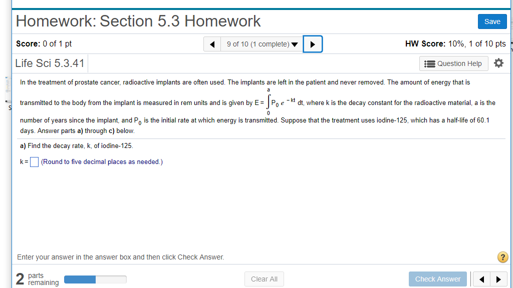 Solved Homework Section 5 3 Homework Score 0 Of 1 Pt 5 3 7