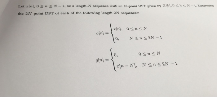 Solved Let X N 0 