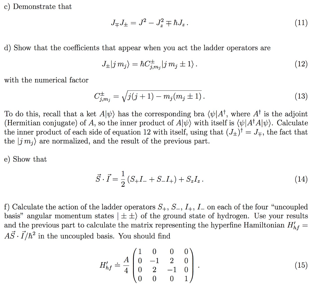 Solved Problem 5 3 Angular Momentum Ladder Operators 40