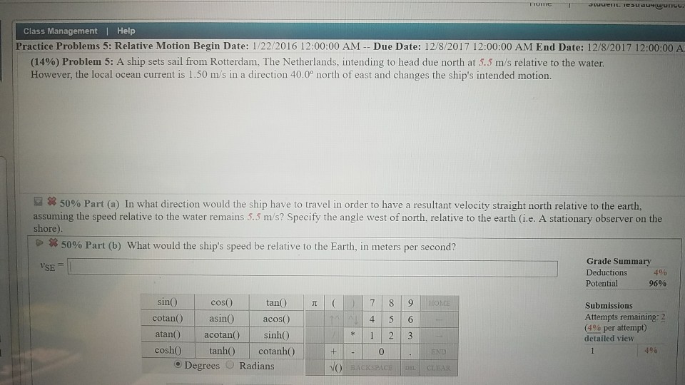 Solved esuau Class Management | Help Practice Problems 5: | Chegg.com