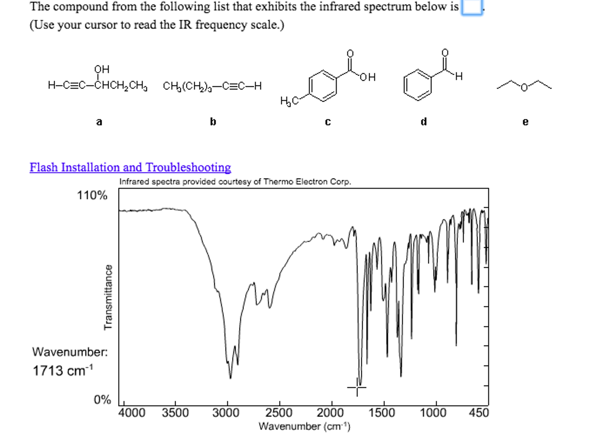 Solved The compound from the following list that exhibits | Chegg.com