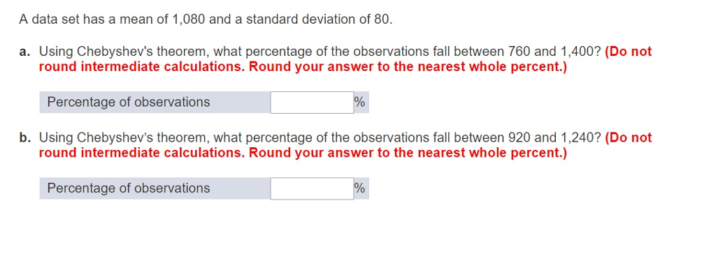 Solved A data set has a mean of 1, 080 and a standard | Chegg.com