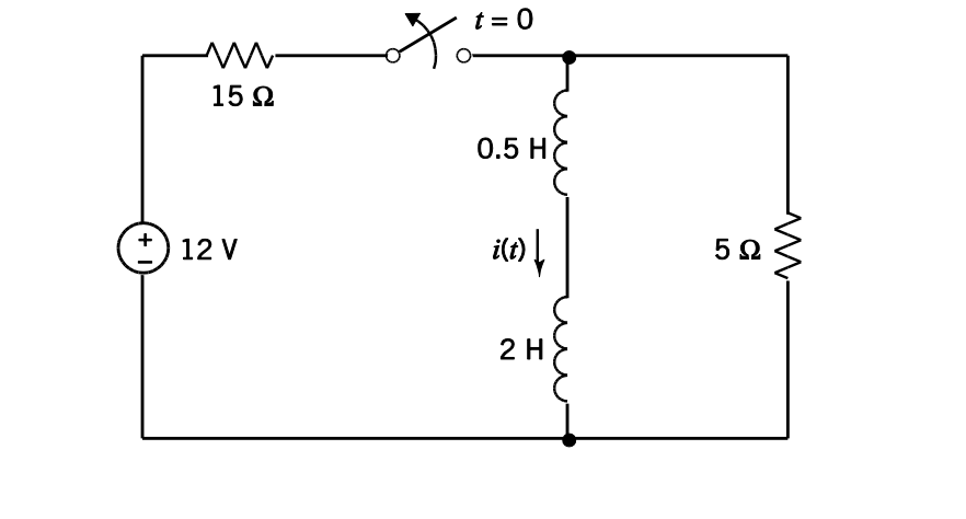 Solved: Consider The Following Circuit. The Switch Has Bee... | Chegg.com
