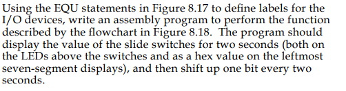 Using the EQU statements in Figure 8.17 to define | Chegg.com