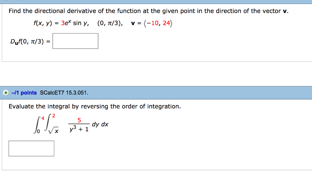 Solved Find the directional derivative of the function at | Chegg.com